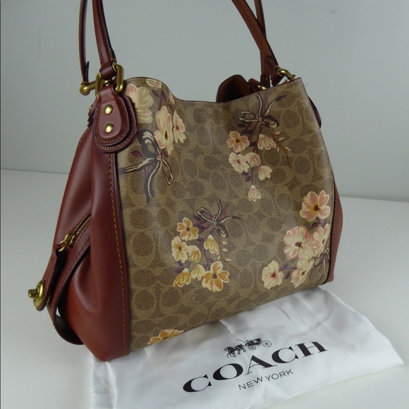 Coach | Bags | Coach Prairie Signature C Floral Charlie Carryall | Poshmark